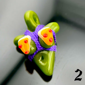 Pizza Boy x C C Glass ‘Pizza Body’ Pendy